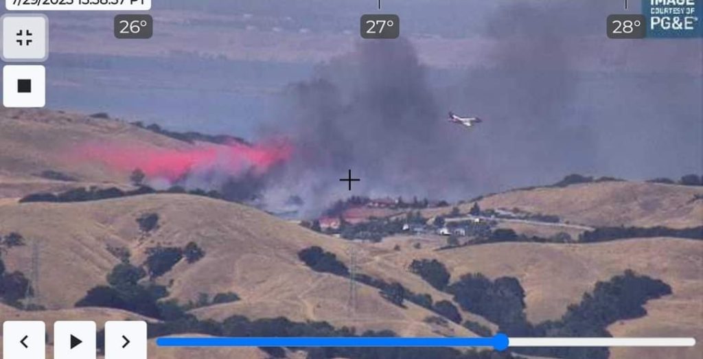 UPDATE: Vegetation Fire In Martinez - CLAYCORD.com