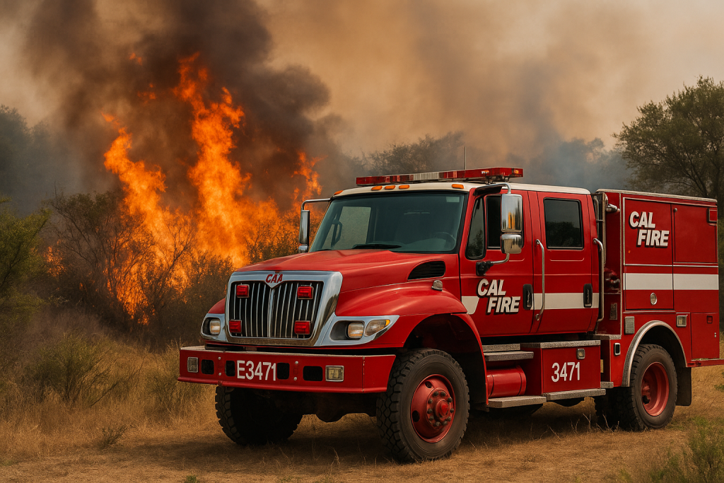 Smoke Signals Of Safety: Cal Fire Burn Happening All This Week Off I-80 ...